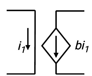 3. Sumber arus dikendalikan oleh arus ( current-controlled current ...