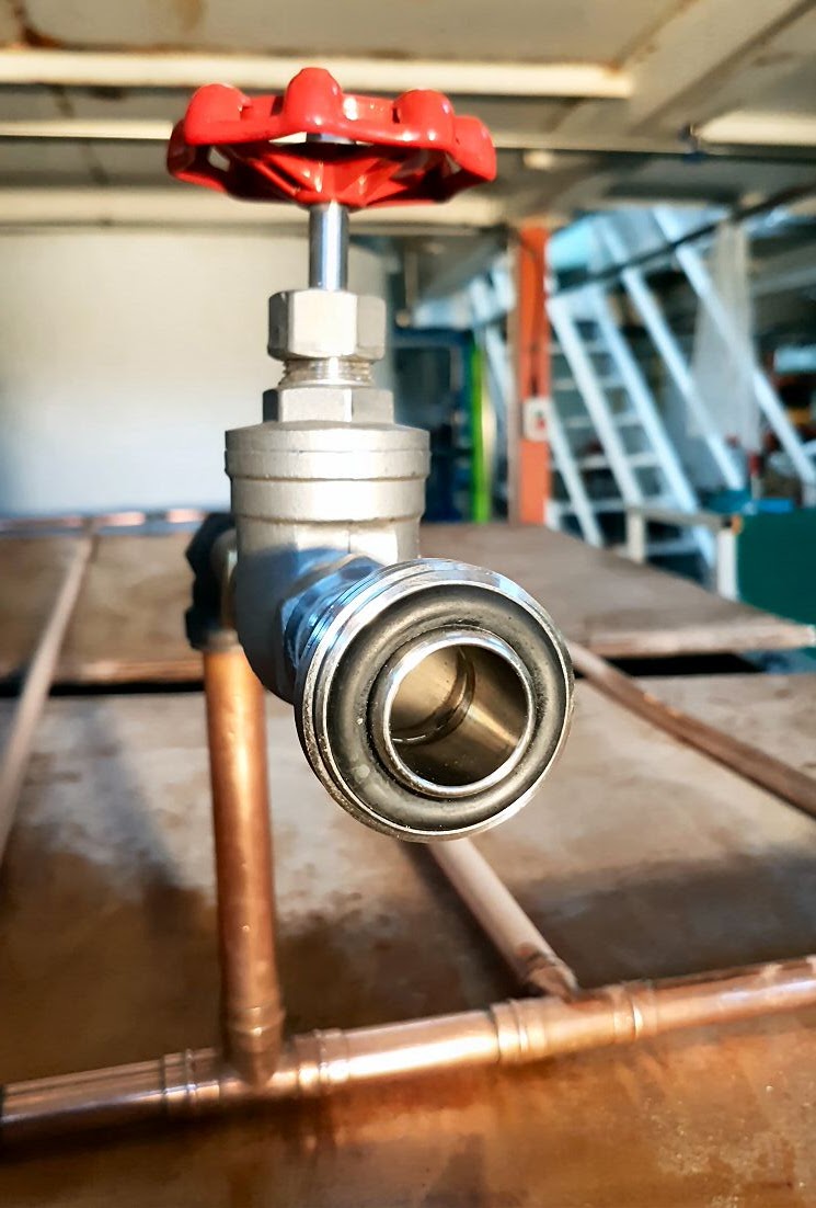 Hopcraft Brewing: New grain hopper, chute and hydrator installed