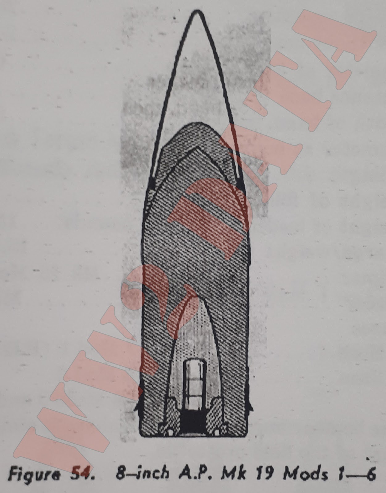 WW2 Equipment Data: American Projectiles and Explosives - 8-inch ...