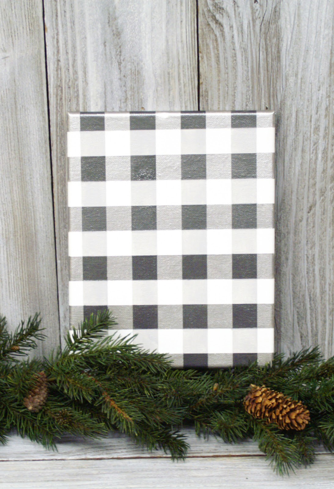 Ben Franklin Crafts and Frame Shop: DIY Buffalo Plaid Decor