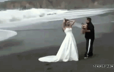 Chuck's Fun Page 2: A sea-side wedding - GIF