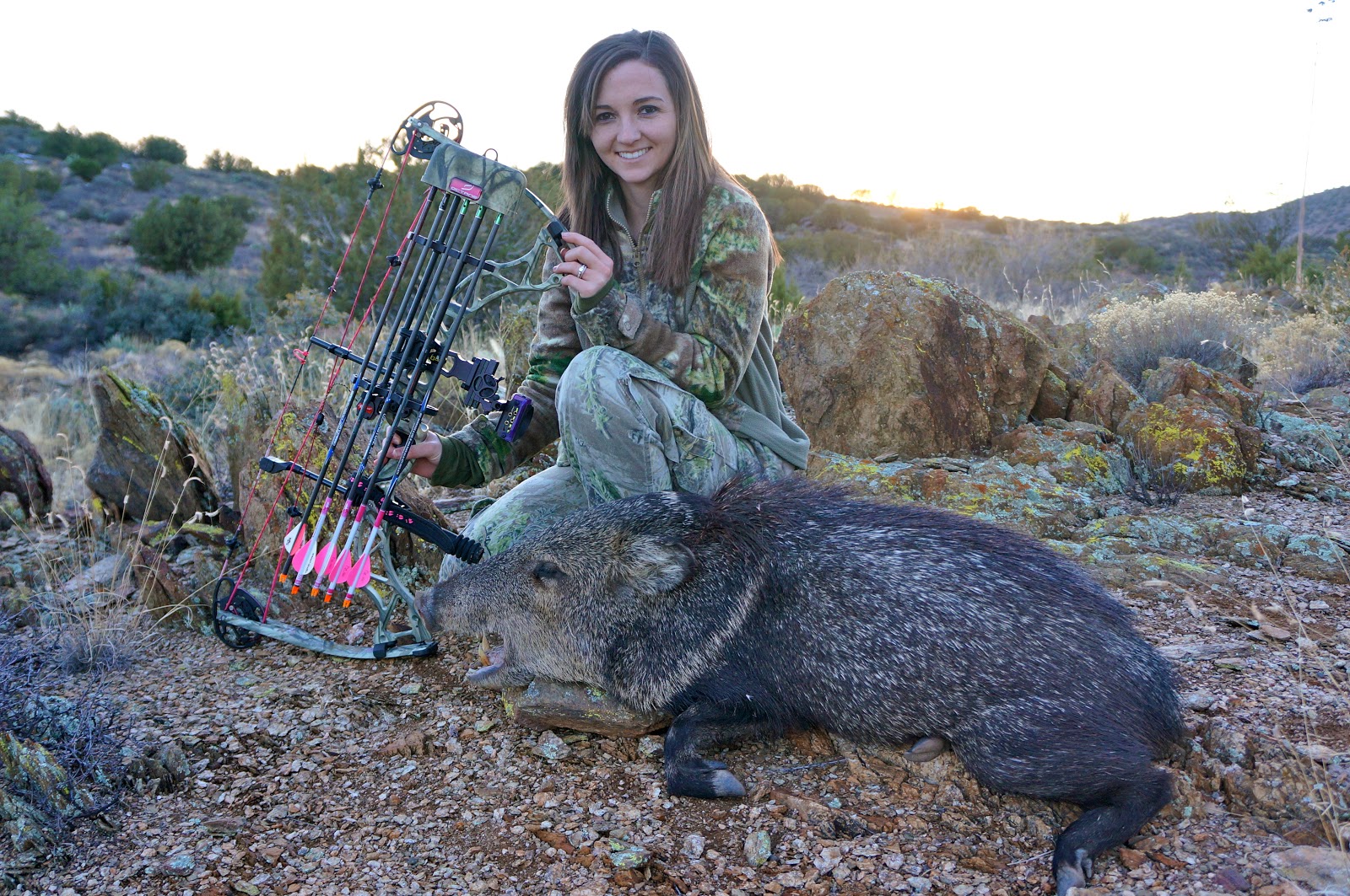 Adventures of Kevin and Brittany: 2013 Archery Pig Hunts
