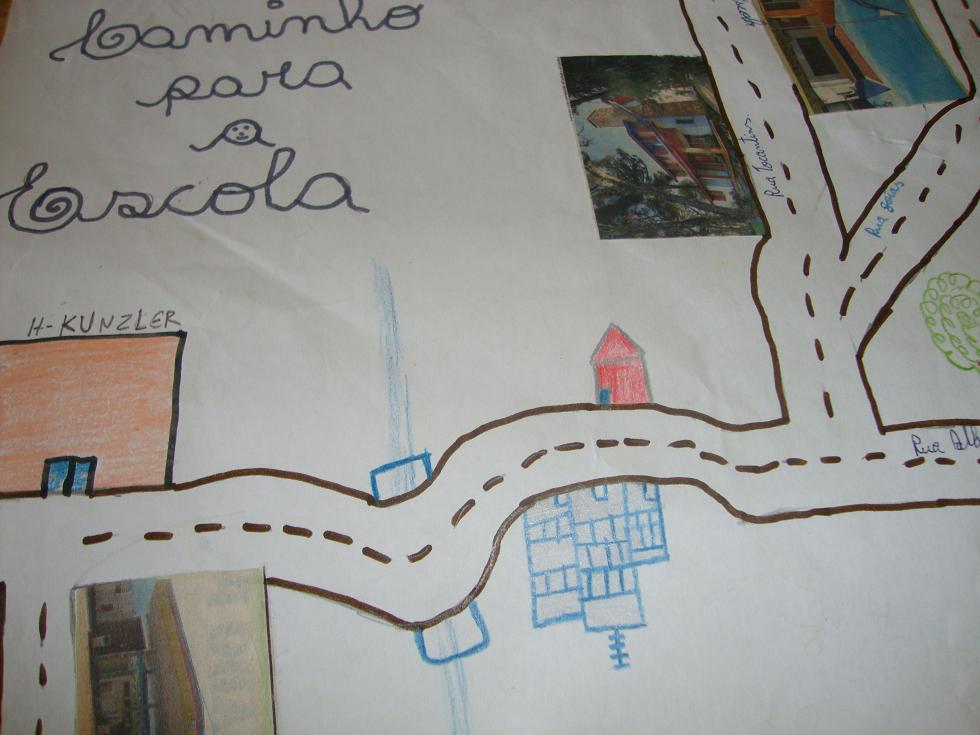 EJA Paulo Arandt: MAPA - TRAJETO DE CASA PARA A ESCOLA