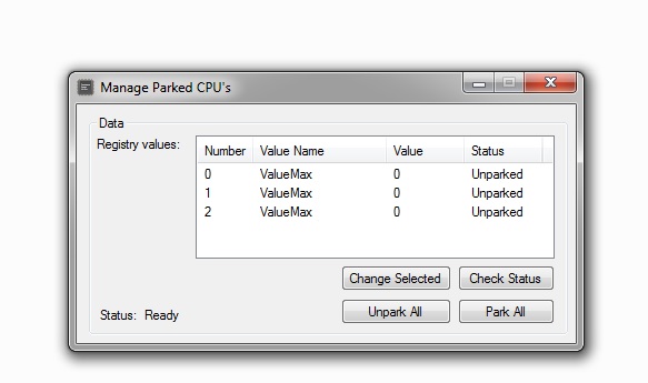 UNPARK CPU ~ ADRIAN DOWNS