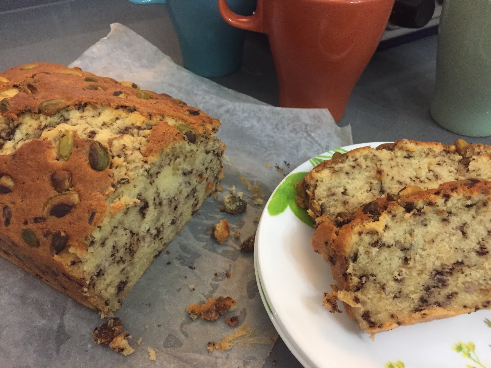 Resepi Kek Pisang Sedap Dan Lembab, Banana Chocolate Rice Cake ...