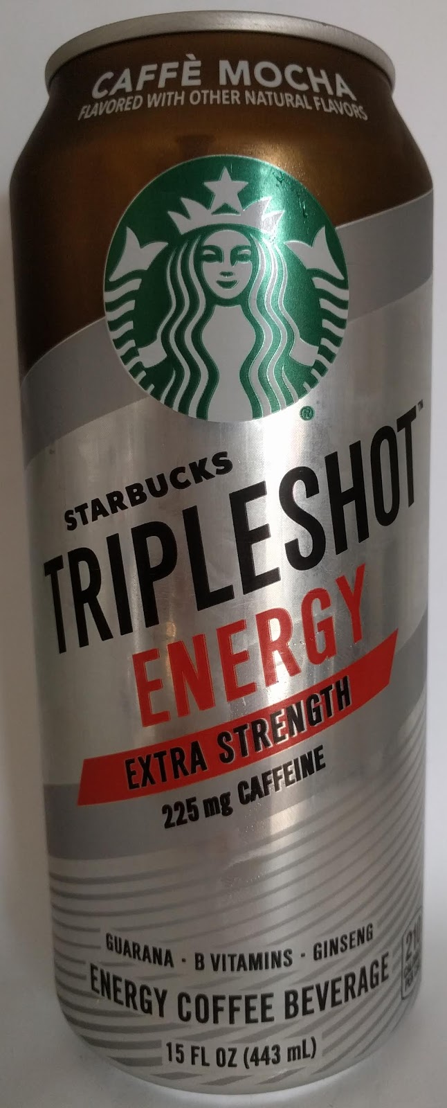 Caffeine King: Starbucks Tripleshot Cafe Mocha Energy Coffee Review