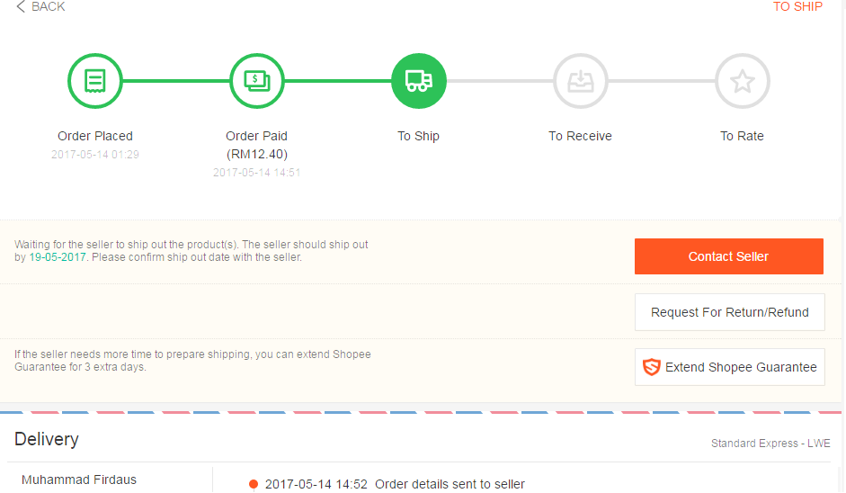 DAUS REDSCARZ: Pengalaman membeli barang secara online dengan Shopee ...