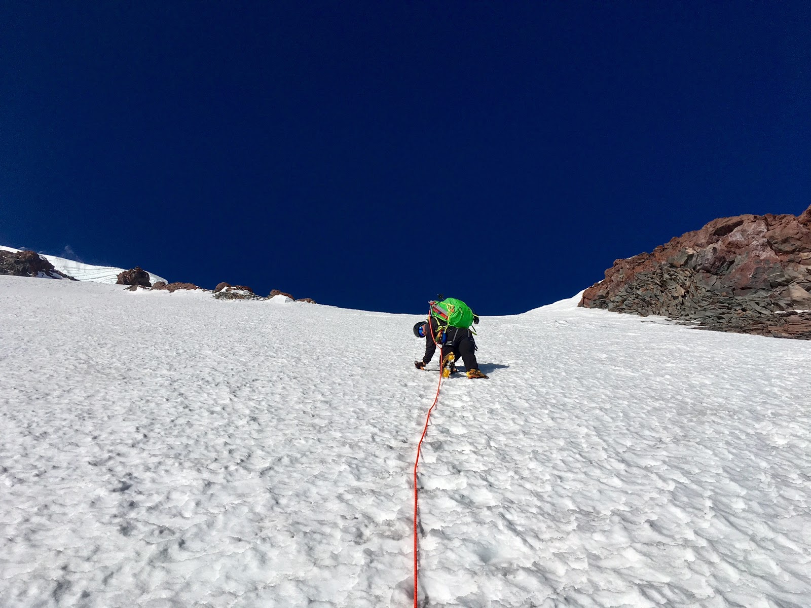 Mount Rainier Climbing: Liberty Ridge June 6, 2017
