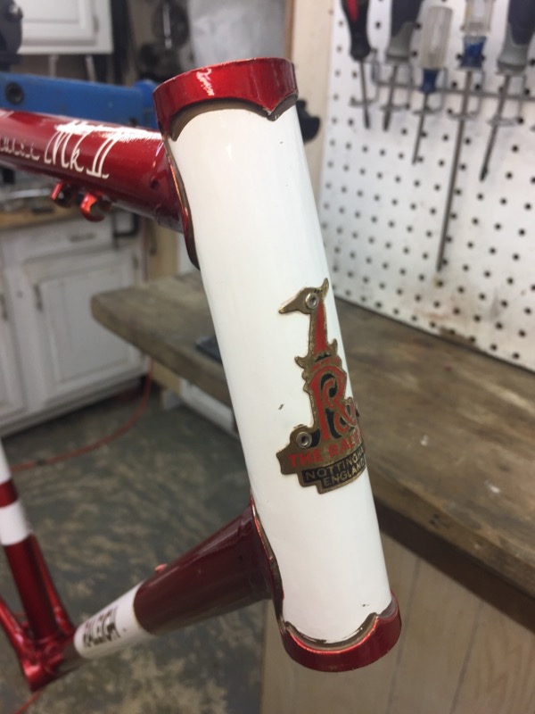 John's Bicycle Restorations: Marc's Raleigh Super Course MkII ...