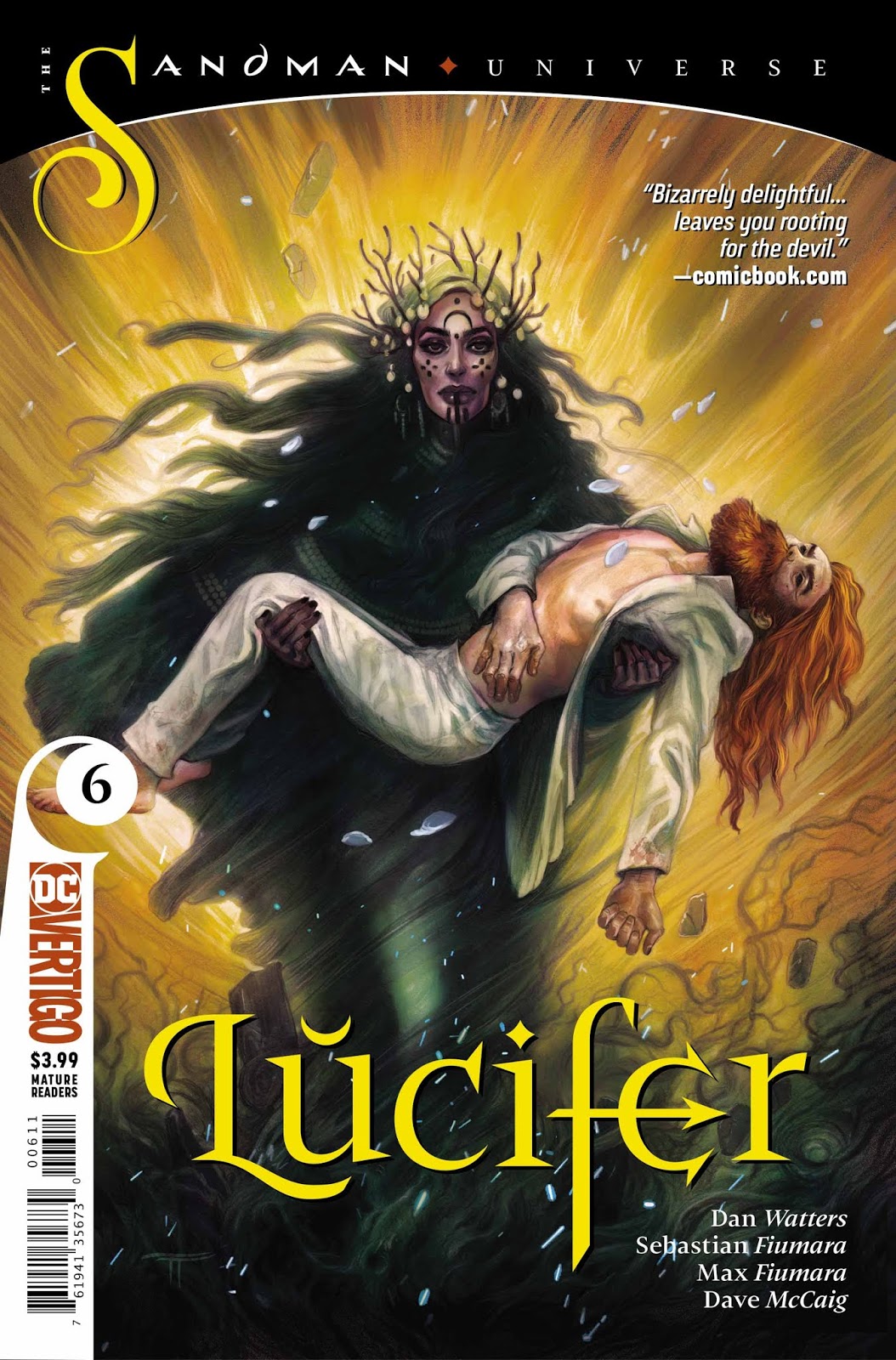 Weird Science DC Comics: Lucifer #6 Review and **SPOILERS**