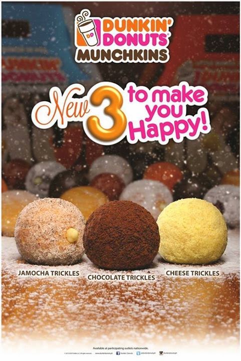 D.I.G.G.DAVAO: Dunkin Donuts - New Munchkins flavors