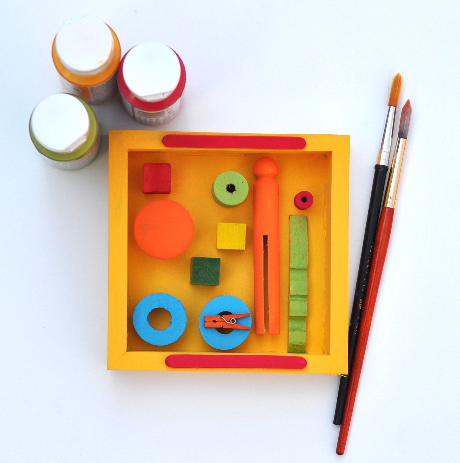 Art with Kids: Shadow Box Assemblages