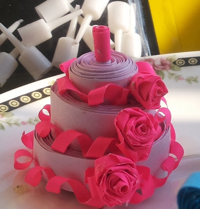 My Quilling Zone: Cakes...cakes..cakes