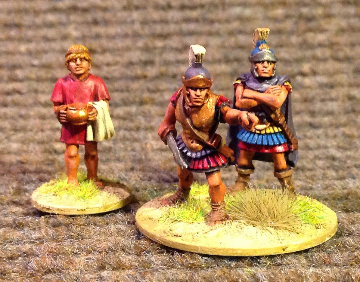 wargamesinthedungeon: 28 mm Macedonian Generals