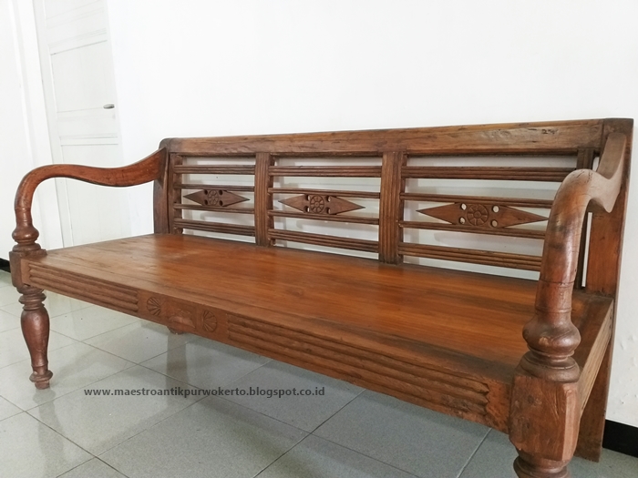 Maestro Antik Purwokerto: Risban/ Bangku Jawa Antik (KRS228) SOLD/TERJUAL