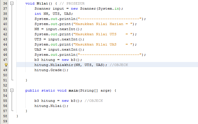 DK INFORMATIKA: Fungsi Dalam Pemrogramman Java Beserta Contoh Program Gabungan Prosedur dan Fungsi