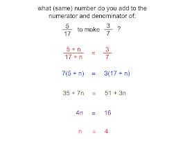 MEDIAN Don Steward mathematics teaching: equations and equivalent fractions