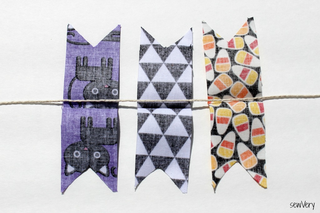 sewVery: Fun Flags Bunting Tutorial