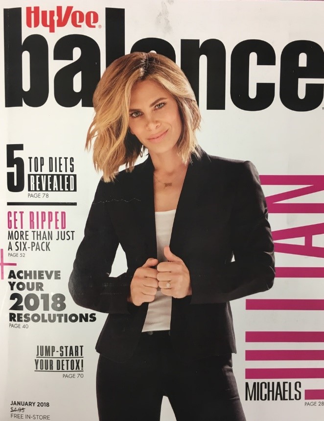 West Lakes Hy-Vee Dietitians: Balance Magazine January Highlights: Part Two