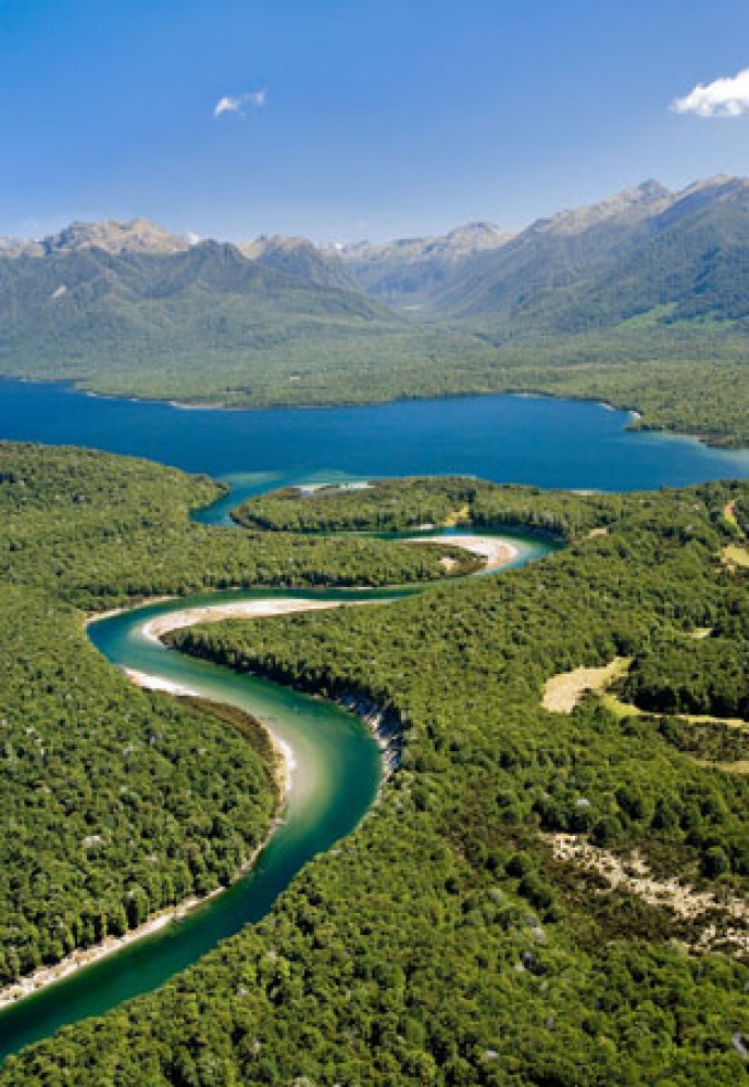 Lake Manapouri, New Zealand