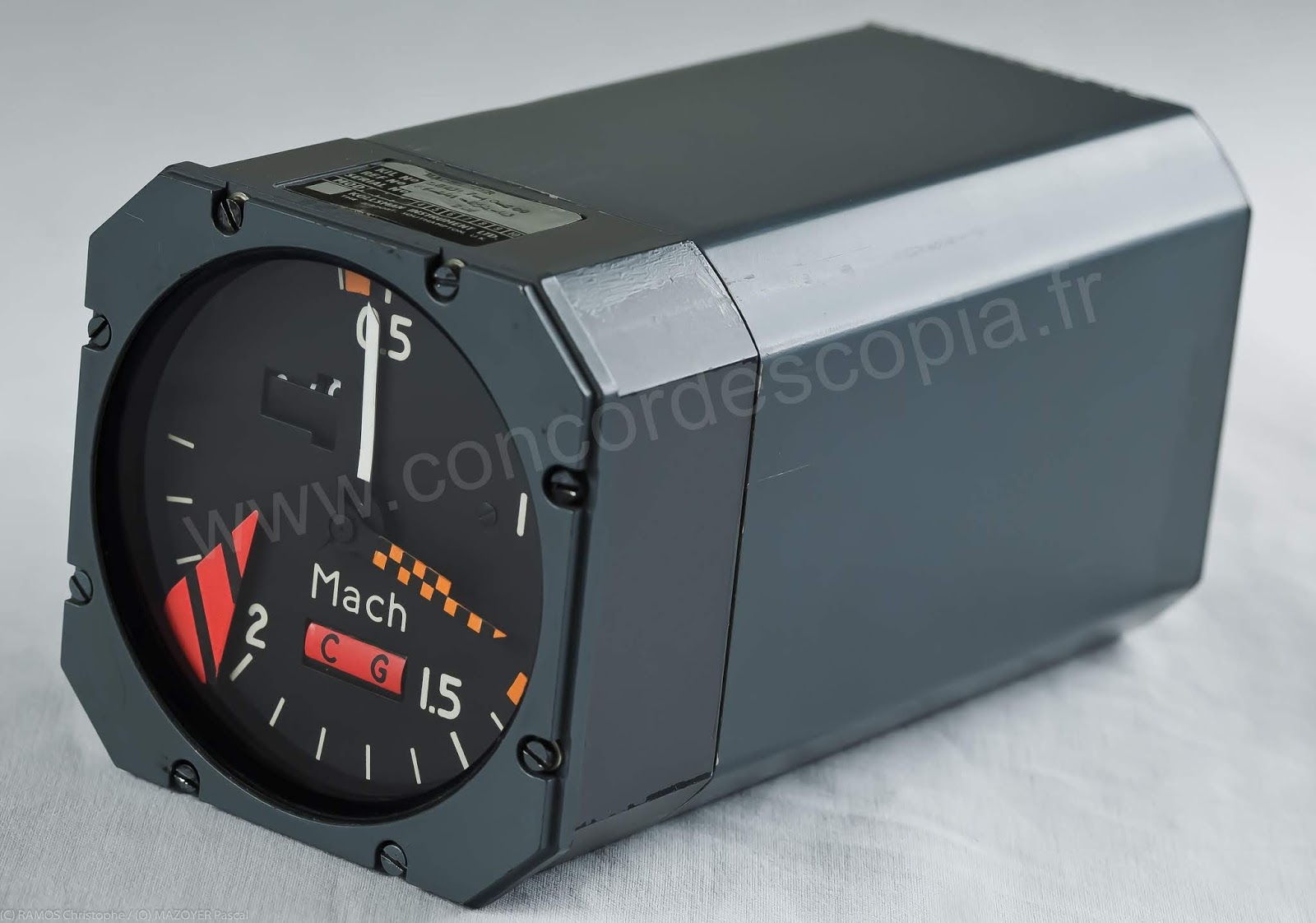 Machmètre: Machmètre Concorde