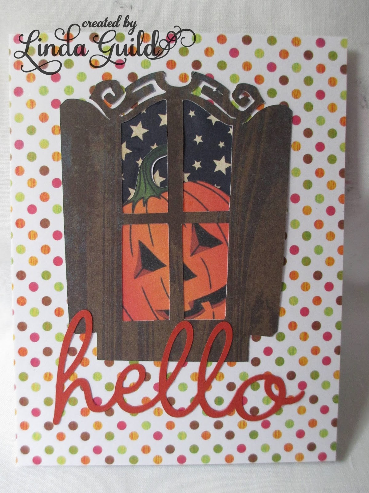 Nothin' Fancy: Halloween Hello Card