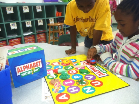 Sweet Kindergarten: LakeShore Alphabet Freebies