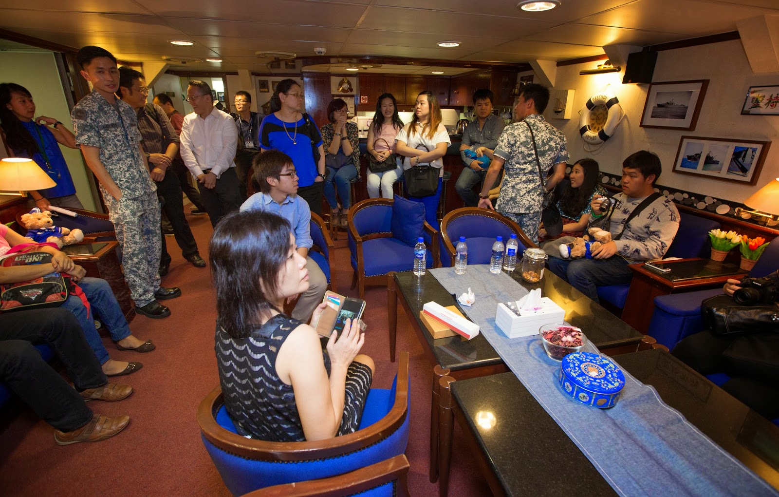 EAT.SHOP.PLAY - Michhysaurous: Navy at Vivo 2014 with RSS Persistence