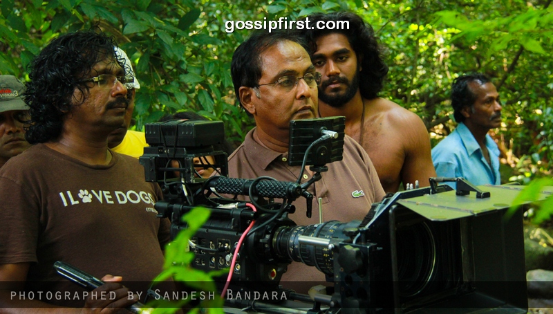 Gossip First Gallery: Siri Parakum making of the film photos