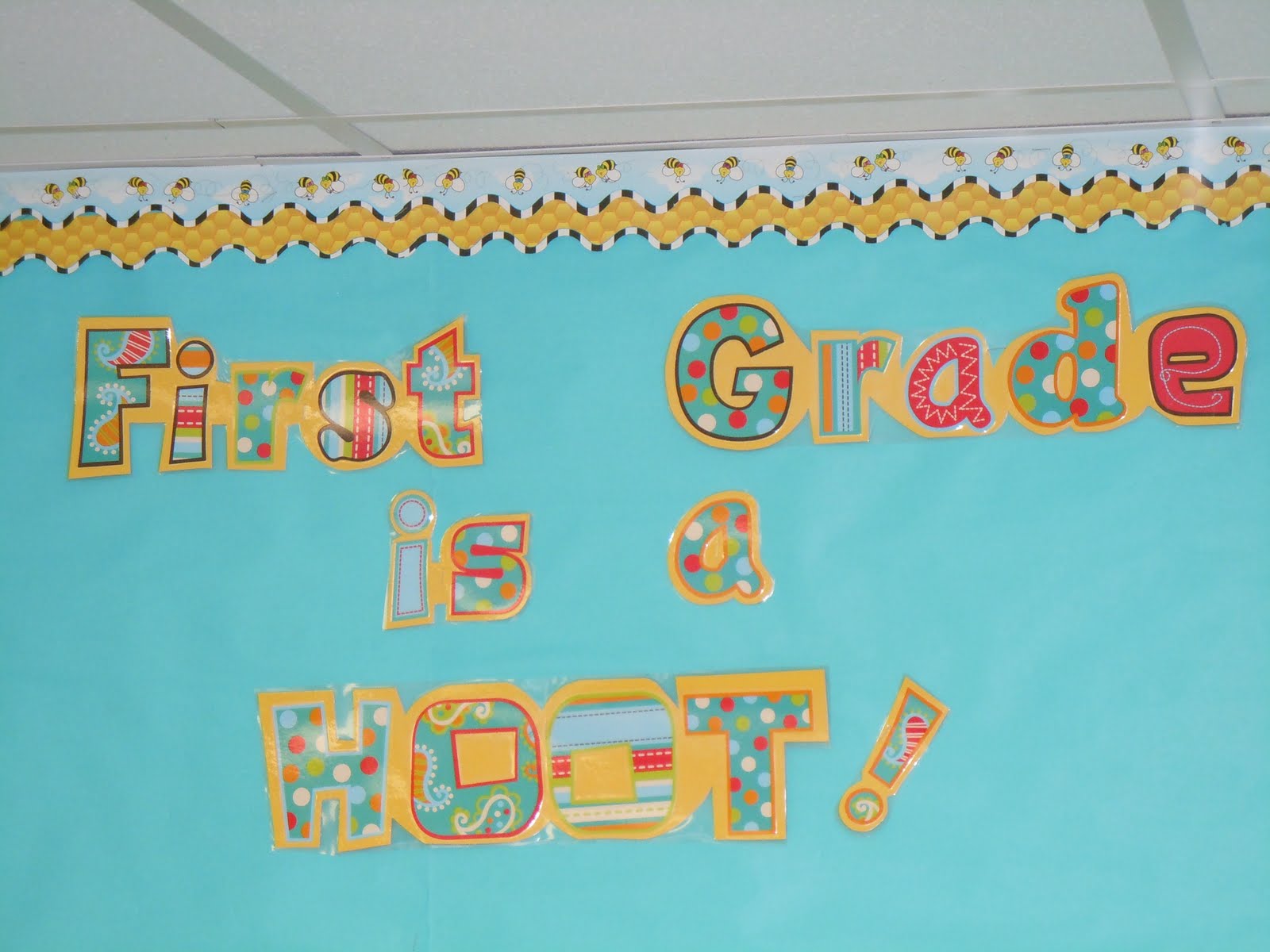 First Grade Frolics: Classroom Decor Part 1