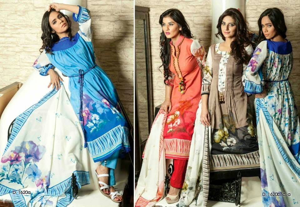 Swiss Heartbeat Summer Lawn 2014 By Sitara Textile | Sitara Swiss ...