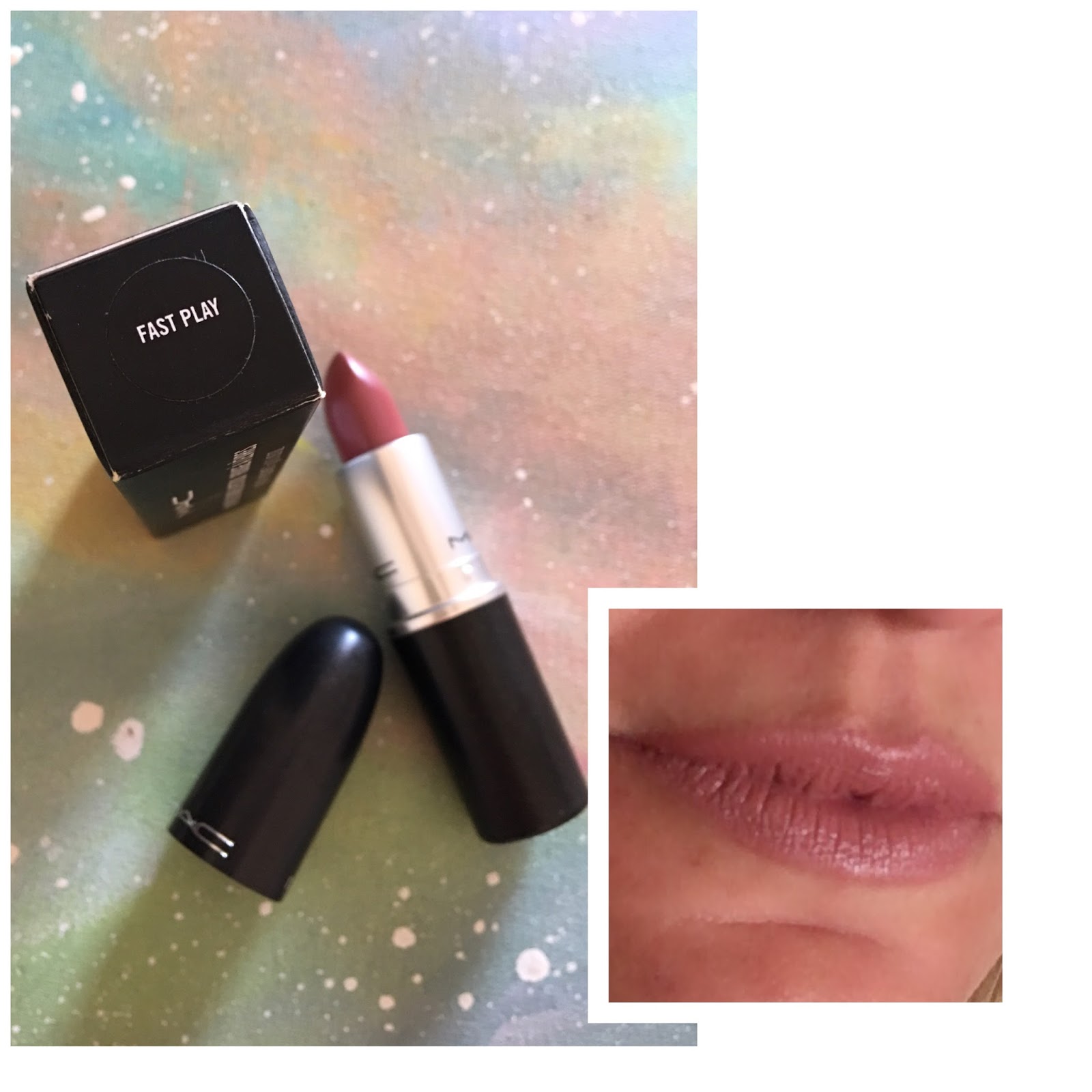 Batom M.A.C Fast Play.