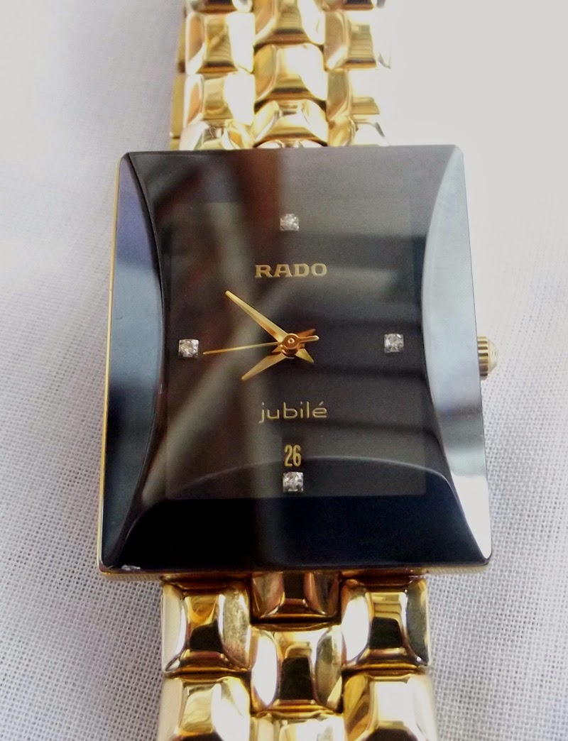 JAM - VINTAGE: RADO JUBILE QUARTZ GOLD PLATED - TERAWAT SANGAT BAIK