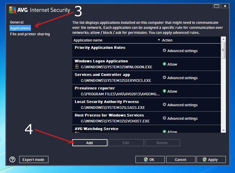 WINMACIND: How to Add Internet Download Manager(IDM) in AVG Firewall