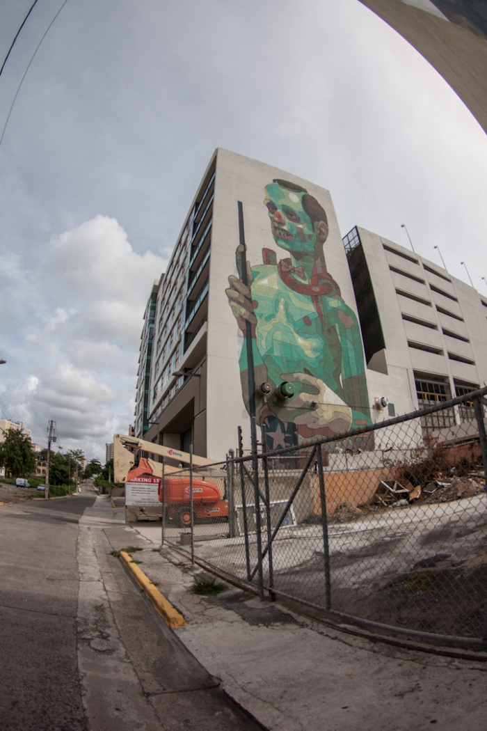 StreetArtNews ES: ARYZ Nuevo Mural en Sartuce, Puerto Rico