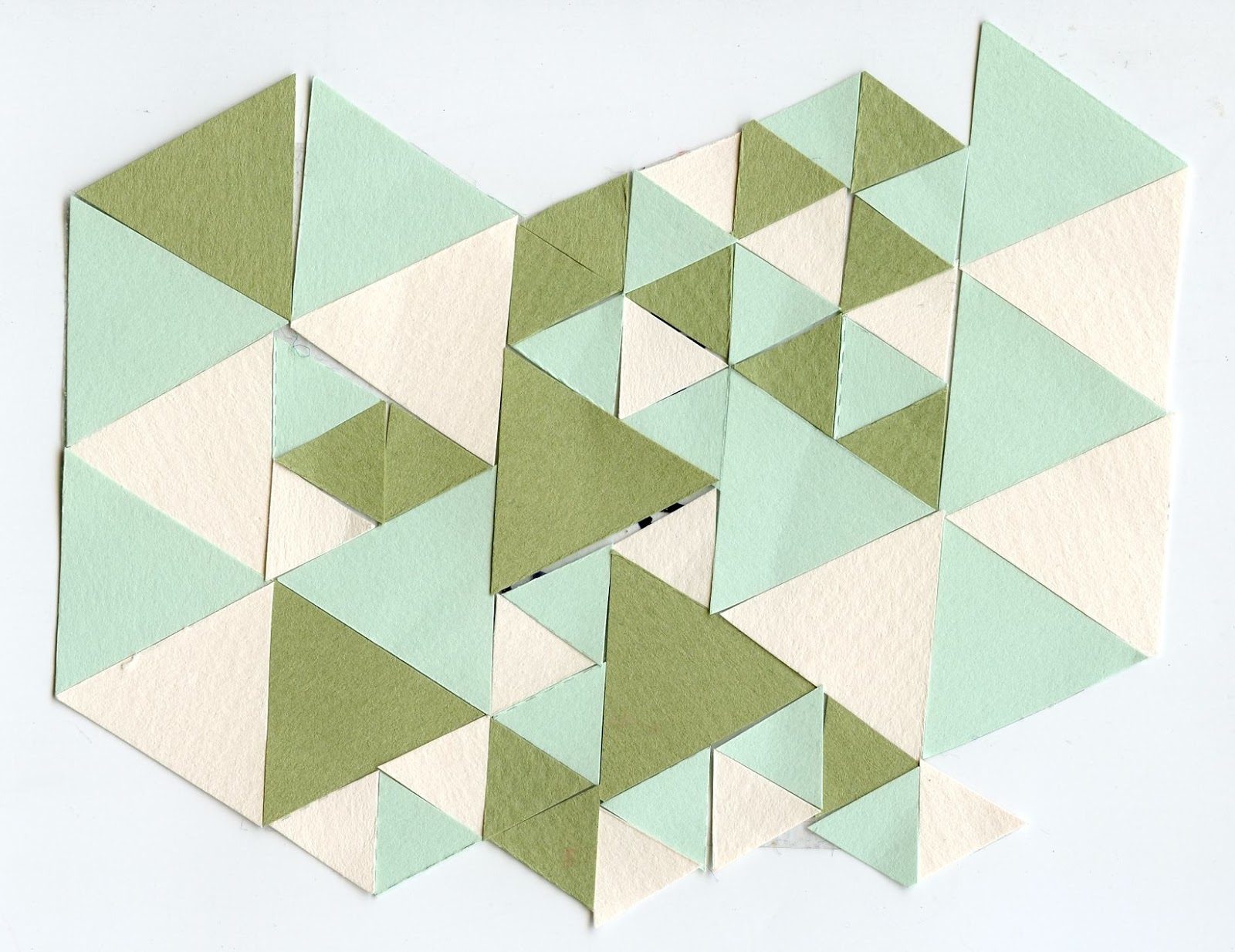 Like The Noonday Sun: Geometric Paper Patterns