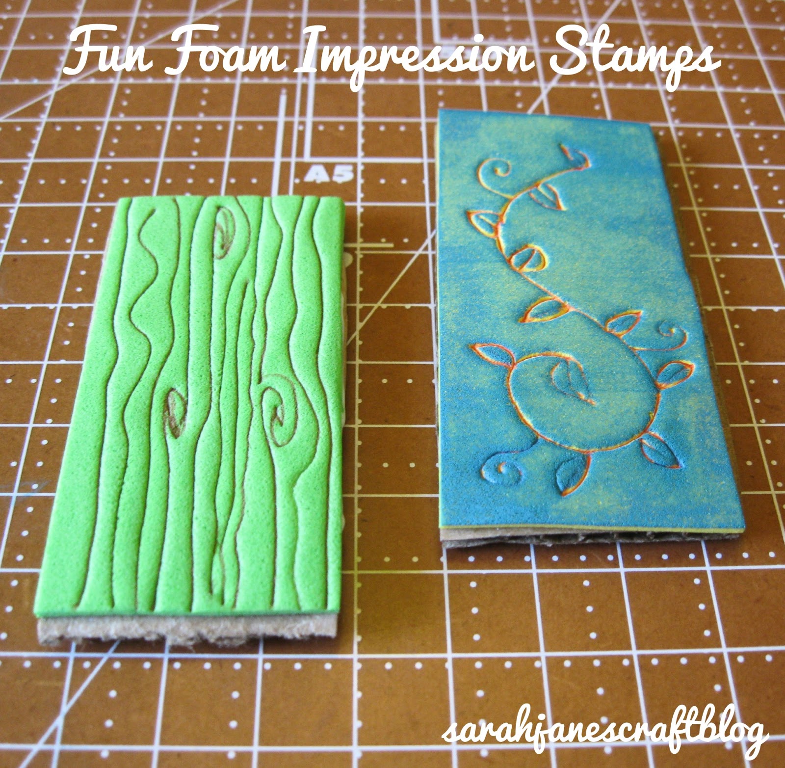 Fun Foam Impression Stamps