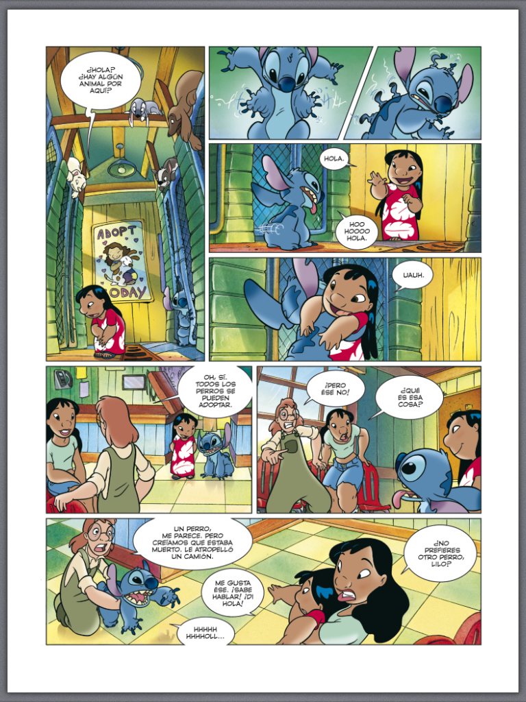 0751 Forever Cómic De Lilo Y Stitch 2002