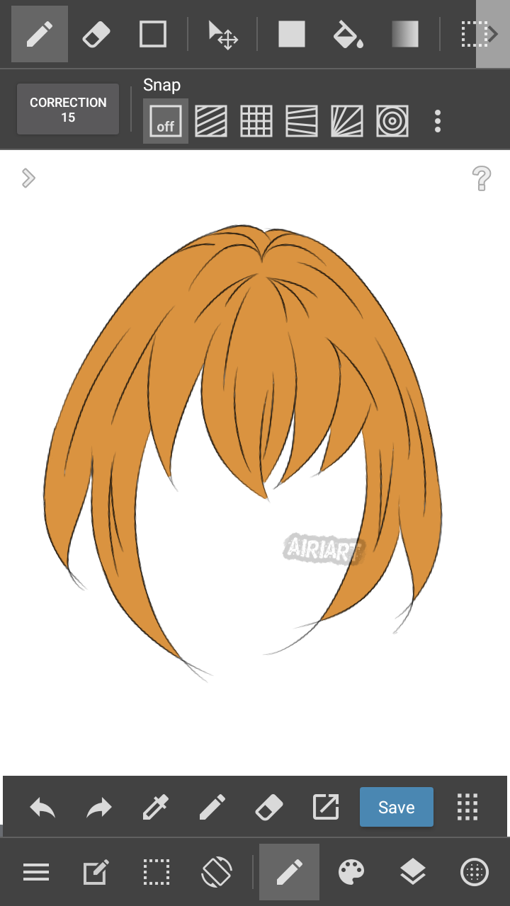 Cara Mewarnai Rambut Anime