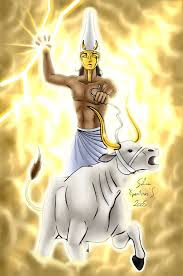 DEJEMOS QUE CORRA EL AIRE: BAAL HADAD: " DIOS DE LA LLUVIA Y LOS TRUENOS"