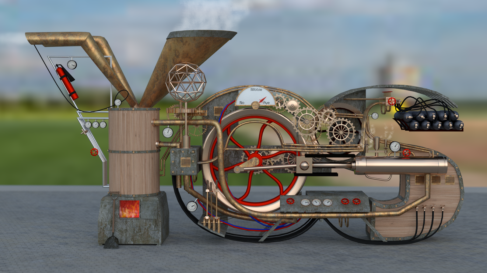 Wee Shuftie 3D Art: Unleashing the Yes Engine