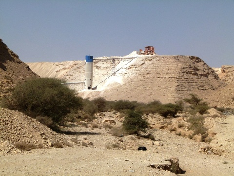 the viewing deck: Hidden Valley of Riyadh Province