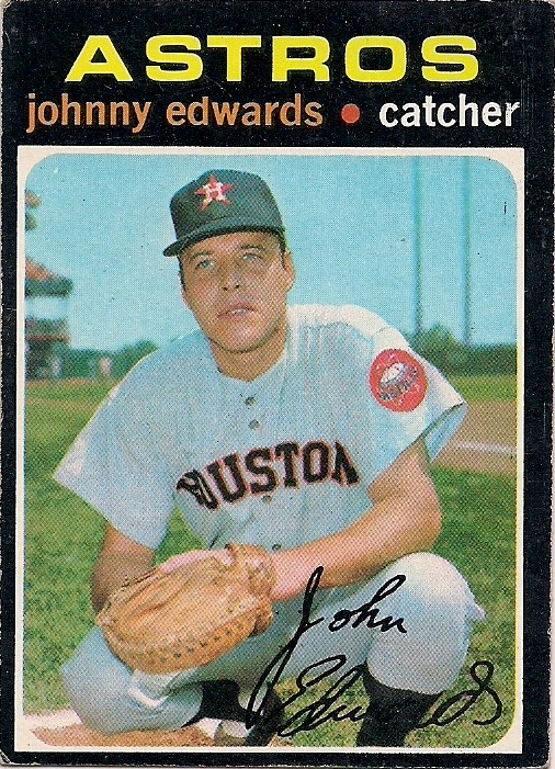 Topps 1971: no. 44 - johnny edwards