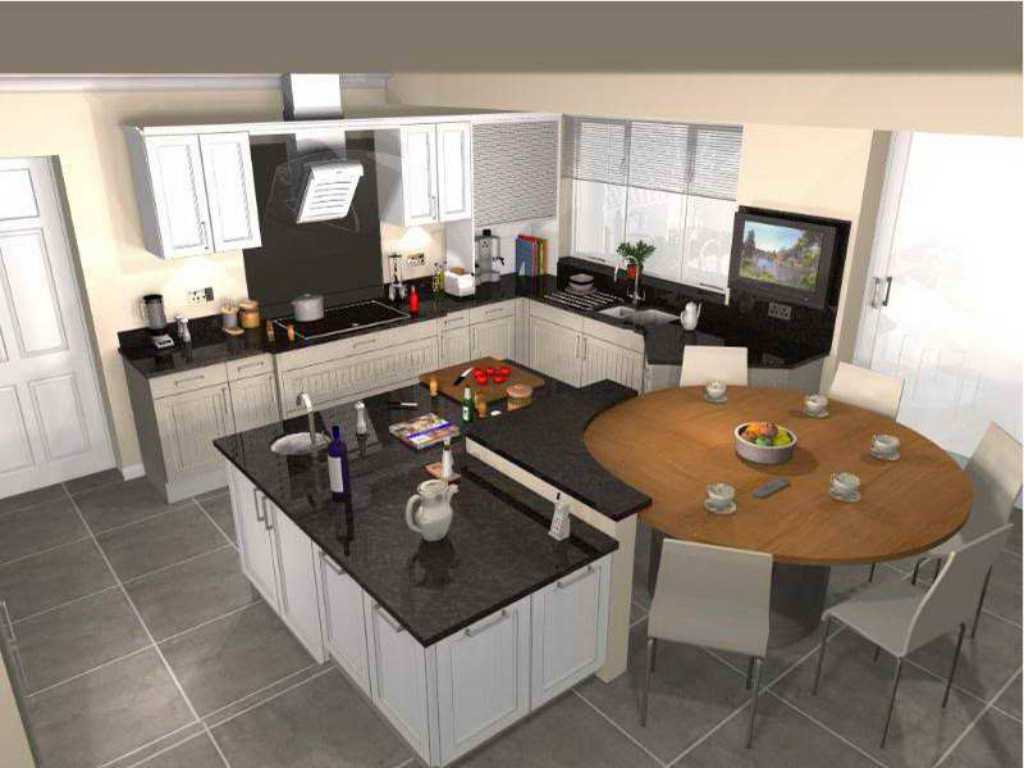 Home Interior: Design Your Own Kitchen Cabinets