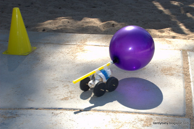 Nerdy Science: Balloon Racers in the Park