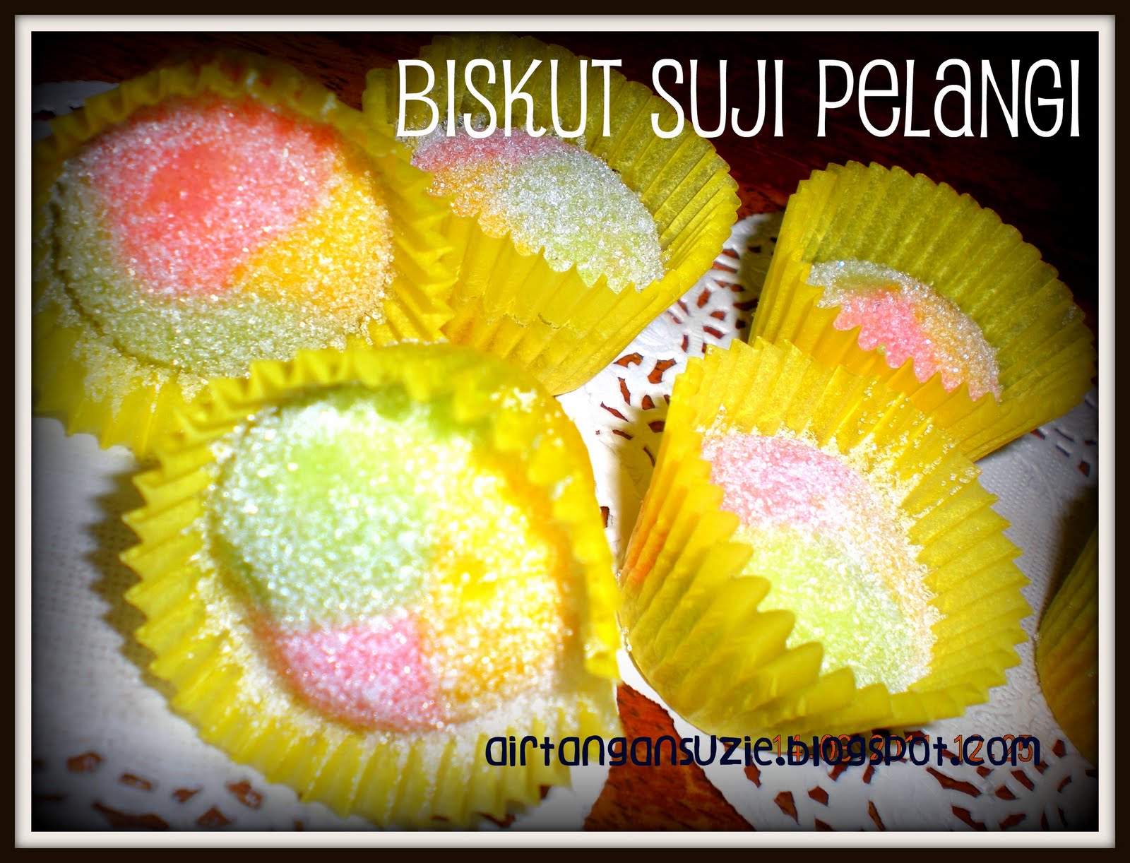 Biskut Suji Pelangi