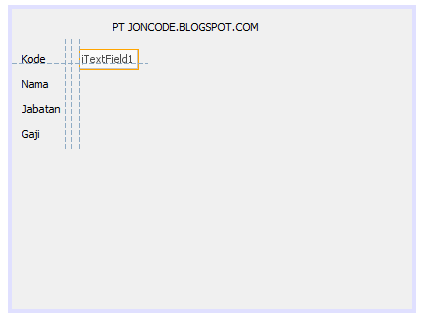 JAVA NETBEANS – CARA MEMBUAT FORM DENGAN TOMBOL HAPUS DAN TOMBOL KELUAR ~ JONCODE