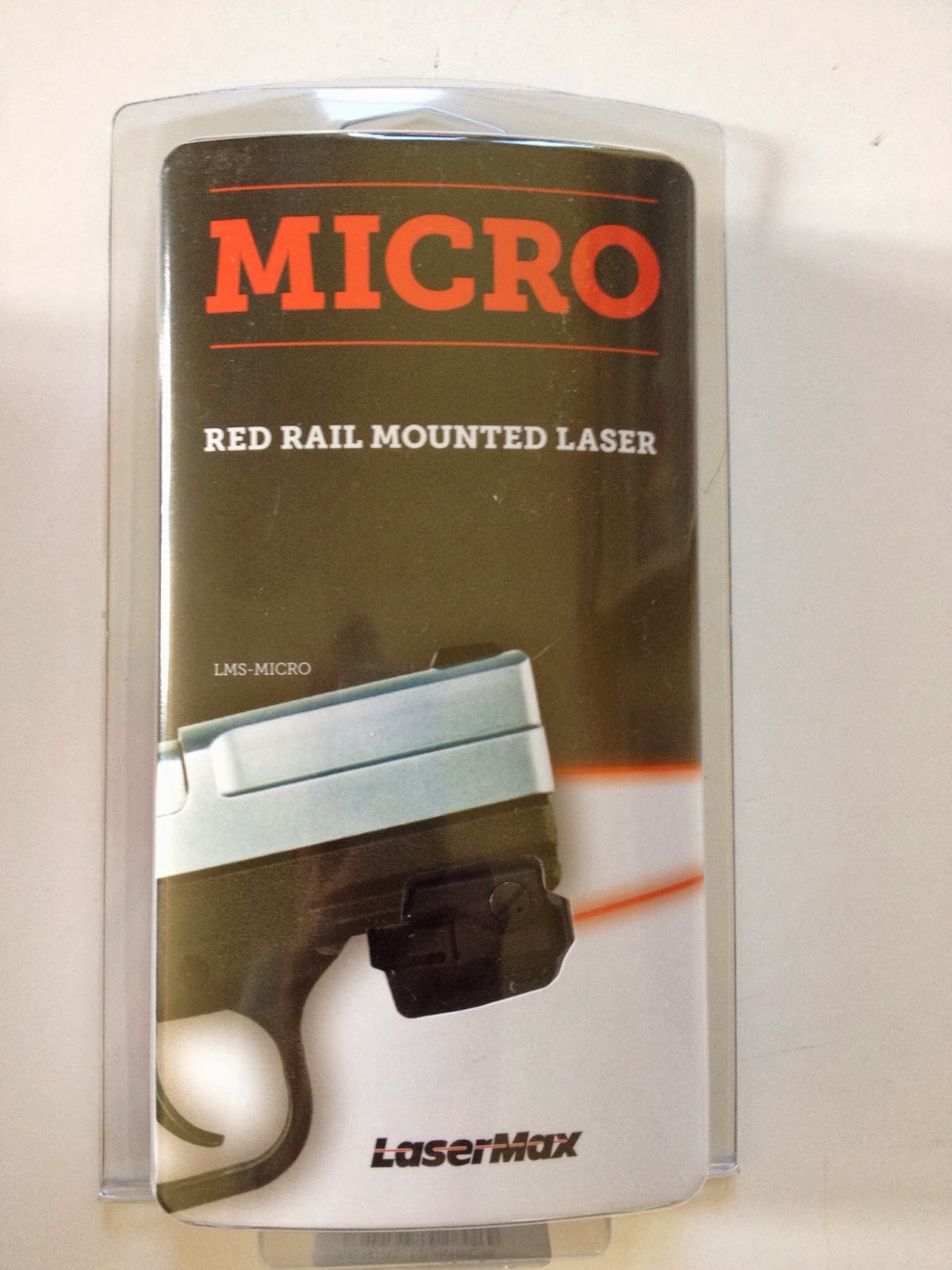 self defense carry: LaserMax Micro, Rail-Mounted Laser Sight