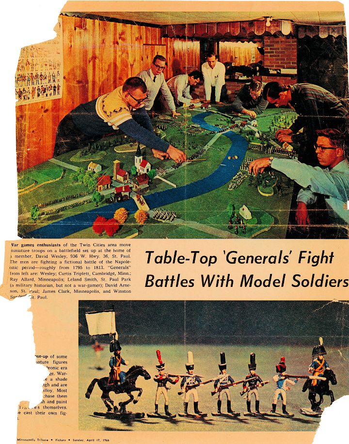 Vintage Wargaming: Wargaming in the Twin Cities, 1966