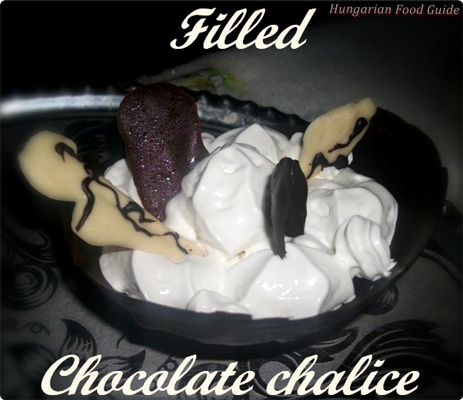 Hungarian Food Guide: Filled Chocolate chalice